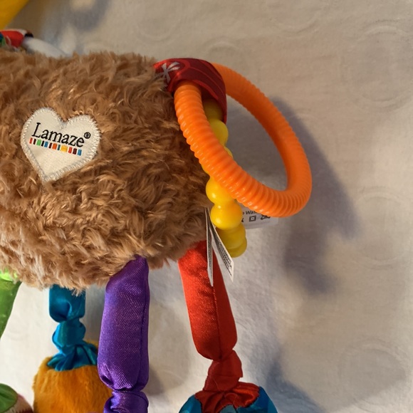 Lamaze | Toys | Mortimer The Moose Teething Crinkle Plush Lamaze Clip ...